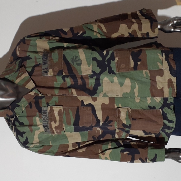 Source Unknown | Jackets & Coats | Us Marine Hot Weather Woodland ...